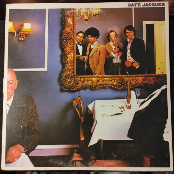 Media | Vintage Lp Vinyl Record Caf Jacques Round The Back 1977 | Poshmark